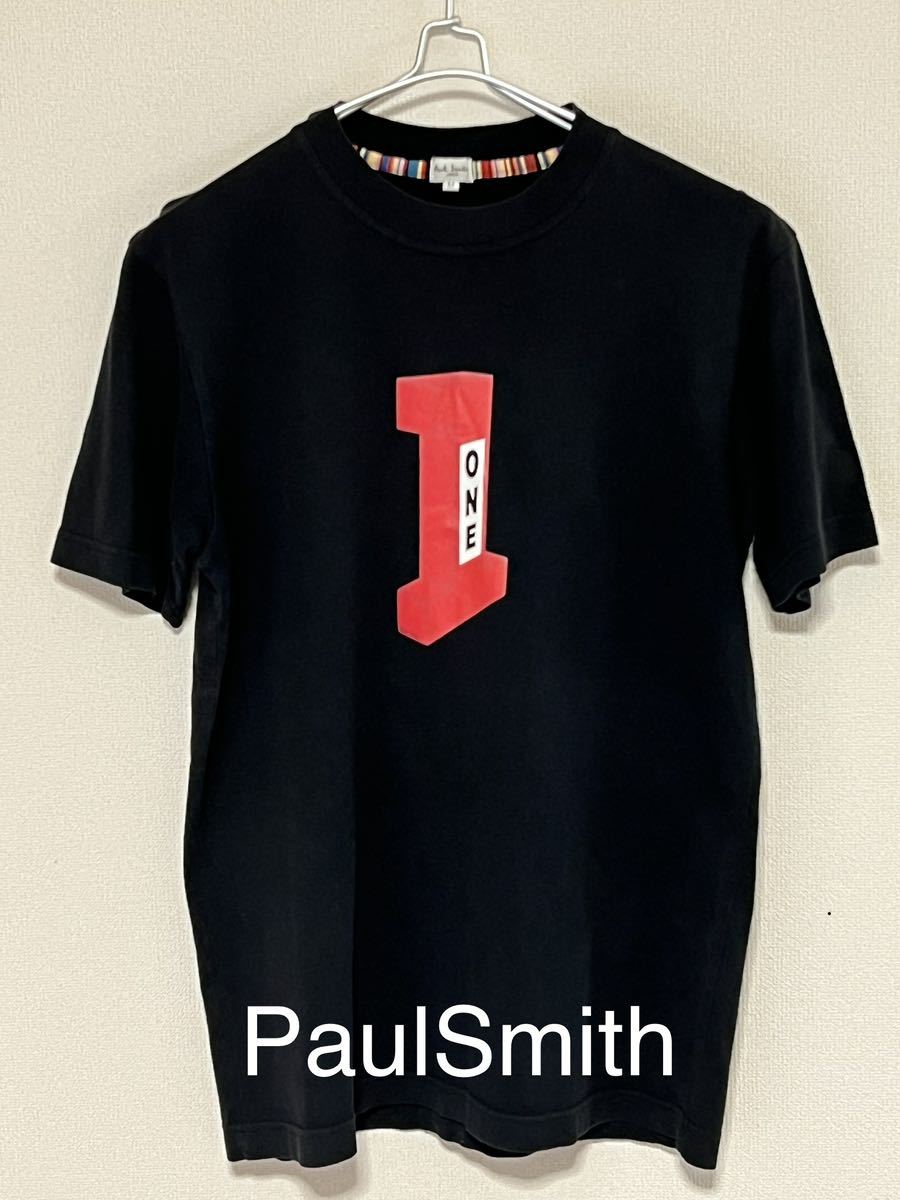 Yahoo!オークション - ポールスミス PaulSmith Tシャツ シャツ 丸首 マ...