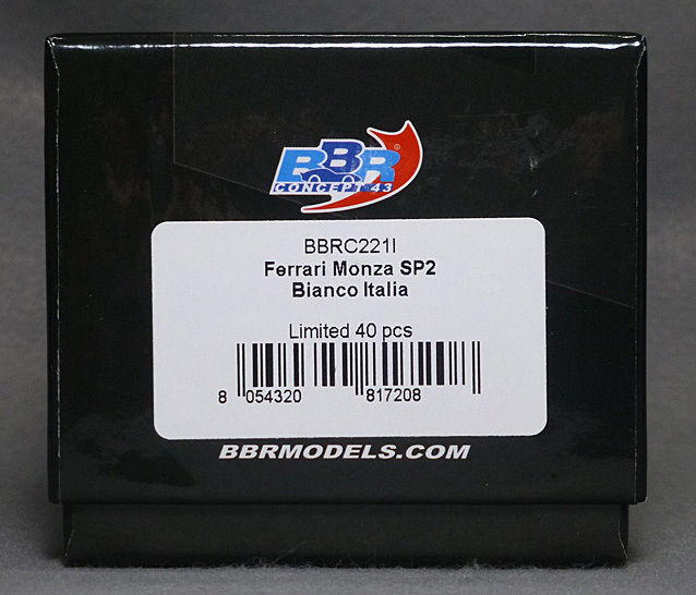 代購代標第一品牌－樂淘letao－フェラーリ Monza SP2（Bianco Italia） *BBR製 *1/43 スケール 品番：BBRC221I *06