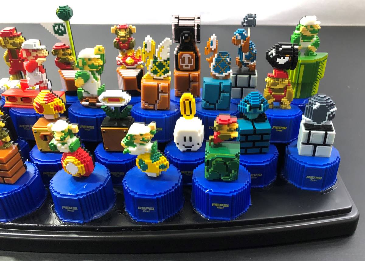 Yahoo!オークション - 95T 1円～ スーパーマリオ ペプシ ボトルキャッ...