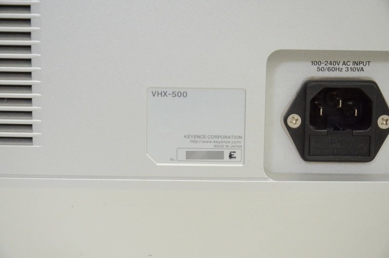 Yahoo!オークション - KEYENCE デジタルマイクロスコープ VHX-500 中古...