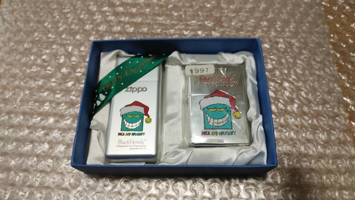 美品 Block Heads Zippo 1997年 ブロックヘッズ ⑤｜Letao乐淘-专业日本雅虎代拍代购