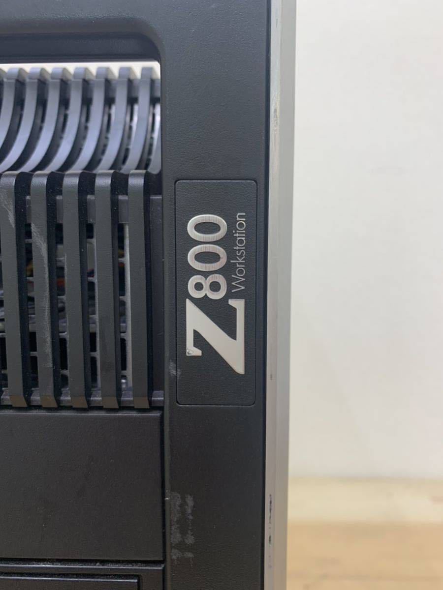 703 WorkStation HP Z800 FF825AV Xeon E5640×2 メモリ32GB Windows7 Pro グラボ Quadro 5000 ワークステーション デスク ...