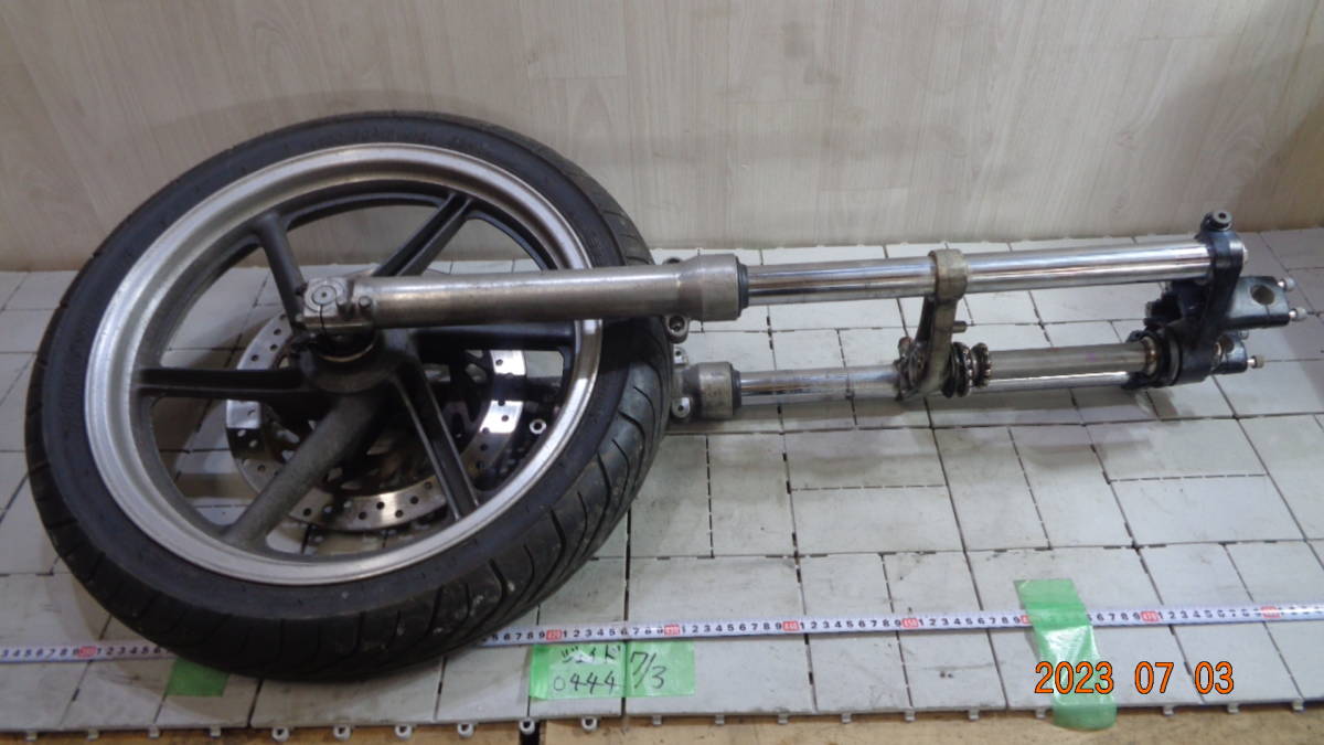 Yahoo!オークション - 0444 MC23 ジェイド250 フロントフォーク ホイー...