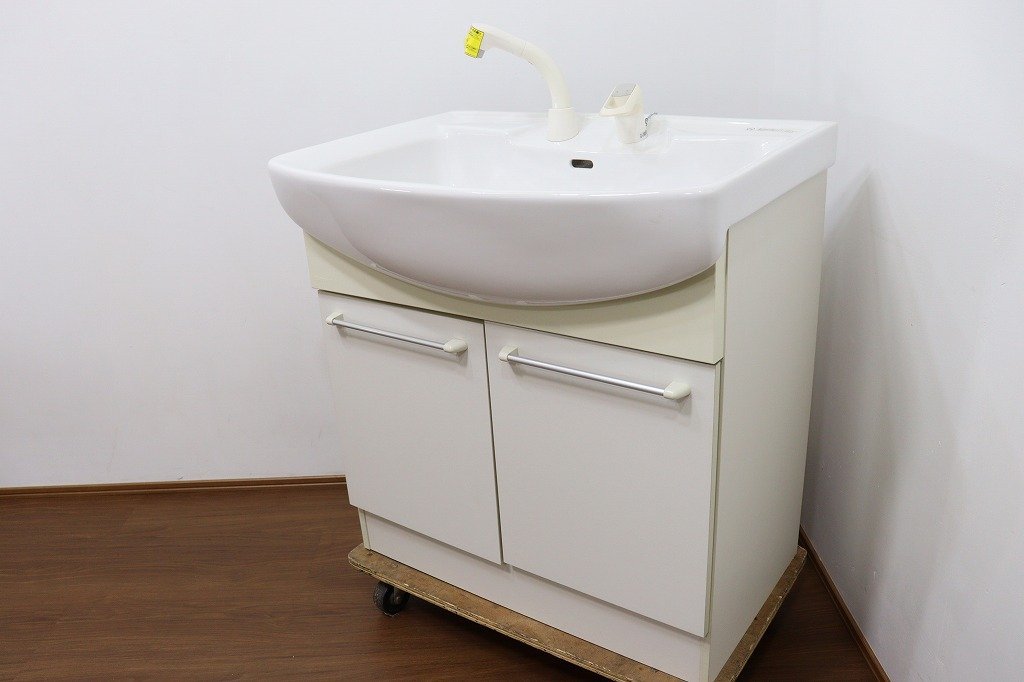 Yahoo!オークション - 【エリア配送】S106 NORITZ 洗面化粧台 下台のみ...