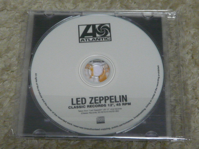 Yahoo!オークション - LED ZEPPELIN CLASSIC RECORDS 12" 45RPM (1CDR)