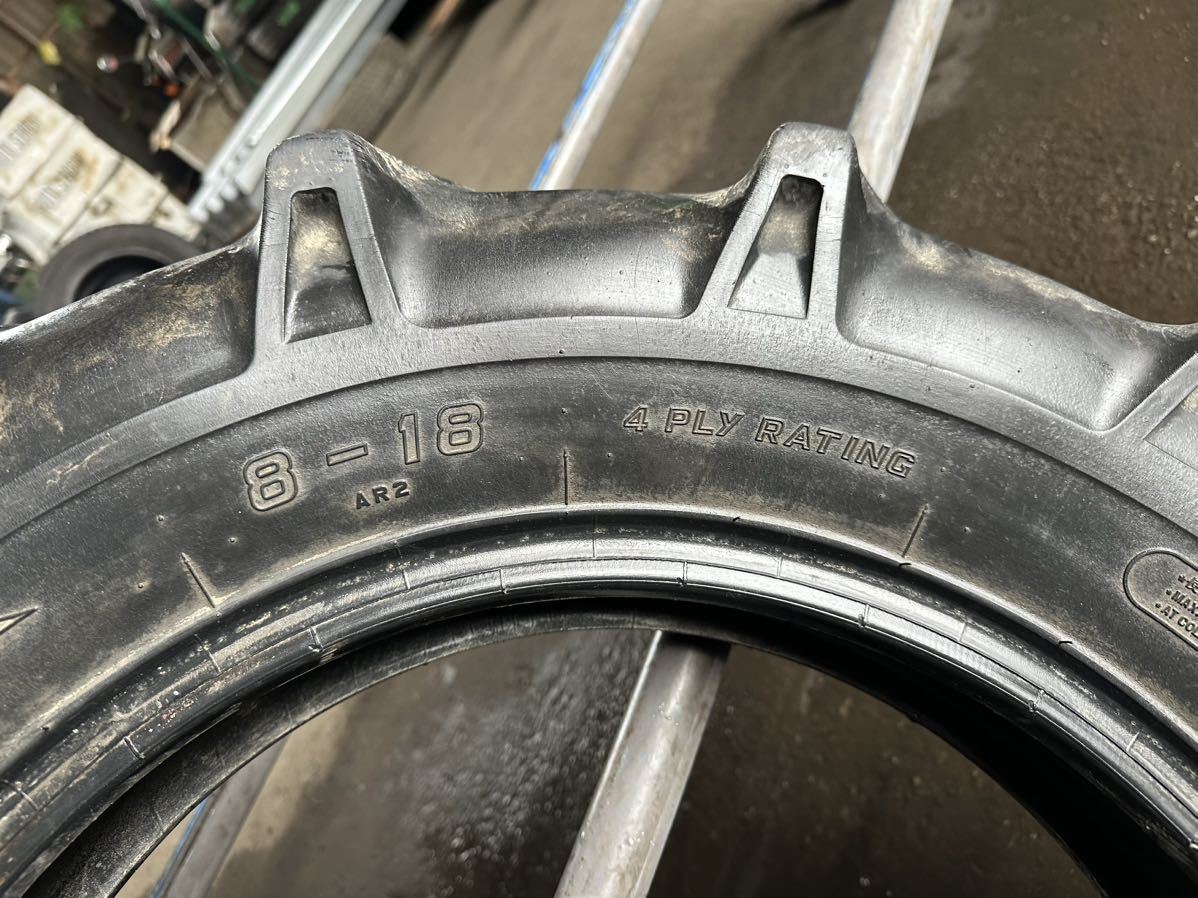 Yahoo!オークション - 送料無料 トラクター用タイヤ 8-18 4PLY（ FALKE...