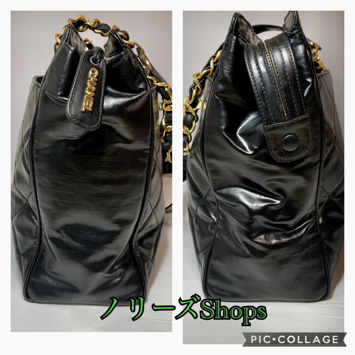 極美品】CHANEL シャネル マトラッセ ターンロック ショルダー 極美品】CHANEL シャネル マトラッセ ターンロック ショルダー