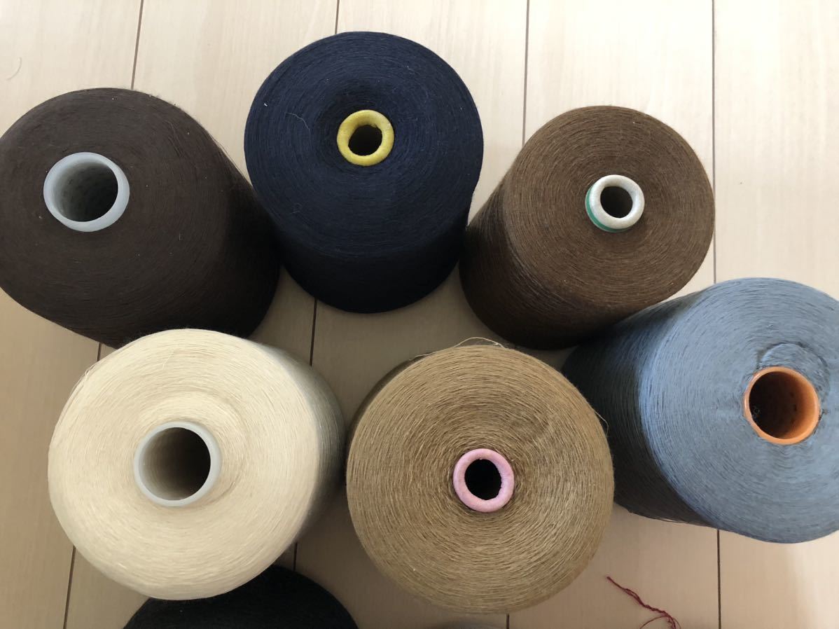 Yahoo!オークション - 貴重 高級糸 番手・混率不明 同梱不可【A58大巻...