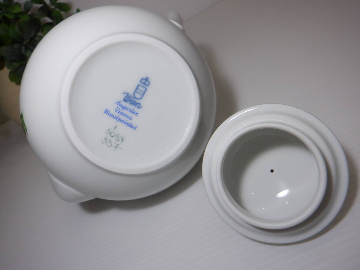 Yahoo!オークション - AUGARTEN アウガルテン ウィンナーローズ ポット...