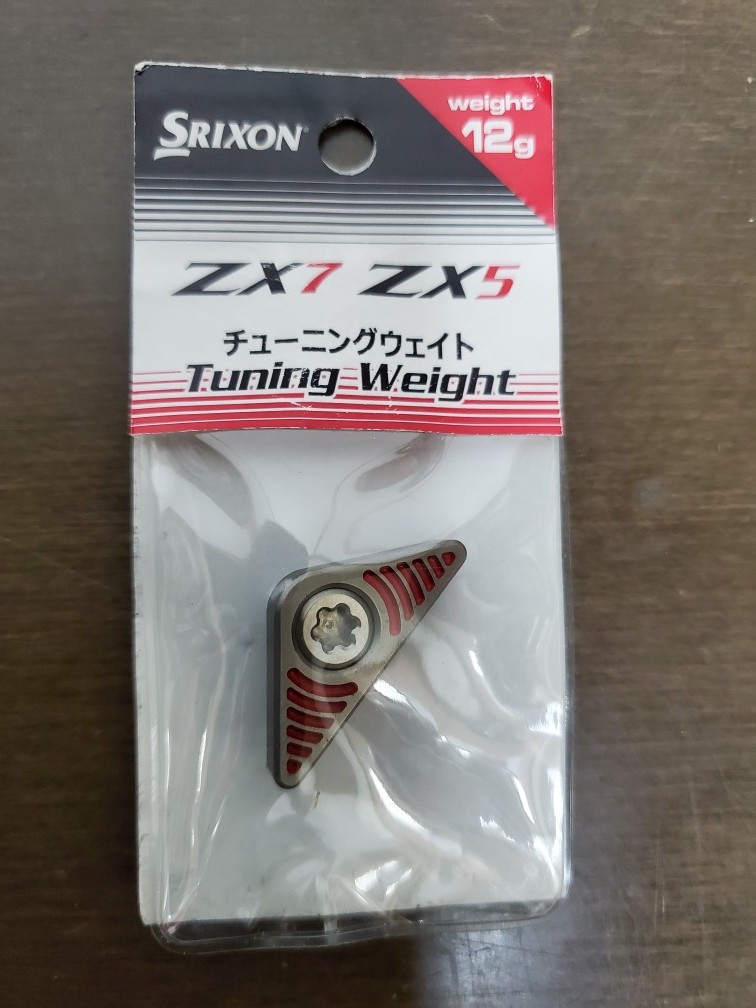 Yahoo!オークション - 未使用 スリクソン ZX5．ZX7 12gウエイ...