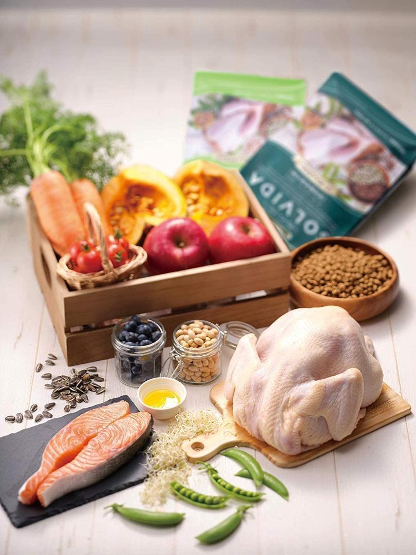 日本代購代標第一品牌【樂淘letao】－ソルビダ グレインフリー チキン 室内飼育成犬用 3.6kg 安心のオーガニック素材【☆おまけ付き】