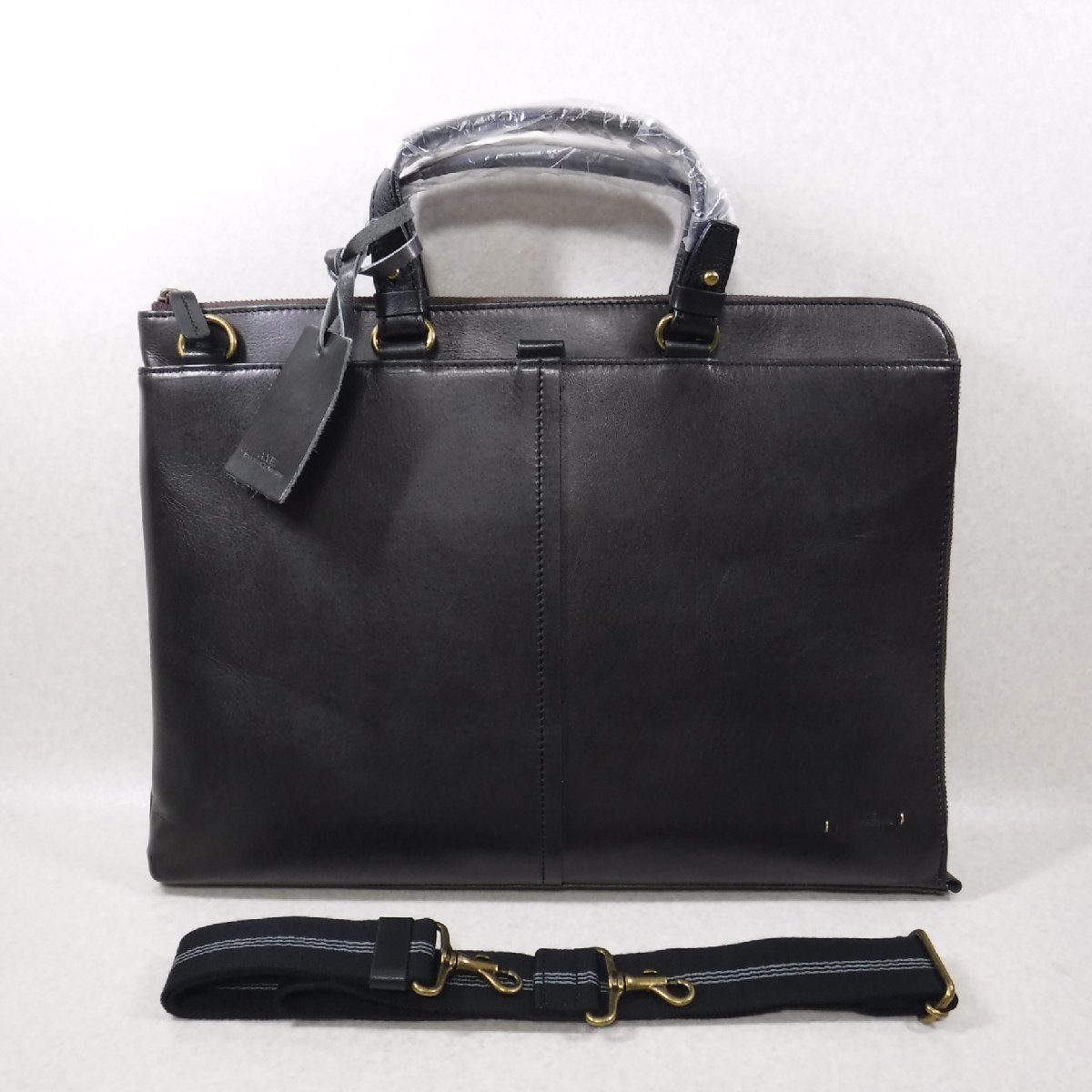 Yahoo!オークション - BB19 AXE アックス 定価28600円 黒 2WAY レザー...