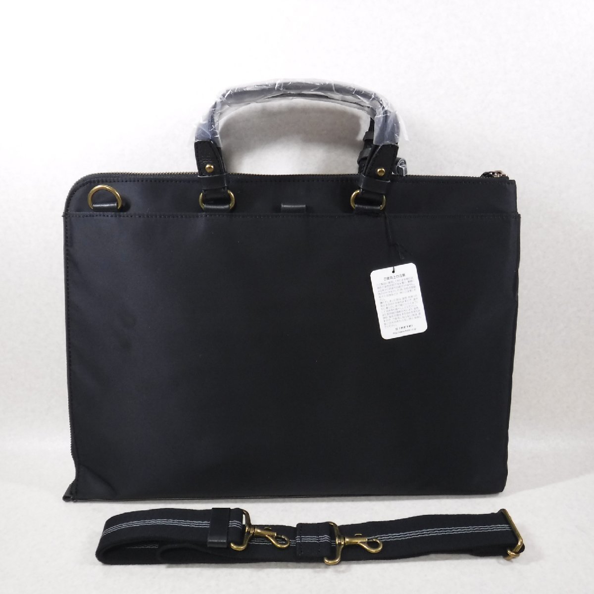 Yahoo!オークション - BB19 AXE アックス 定価28600円 黒 2WAY レザー...