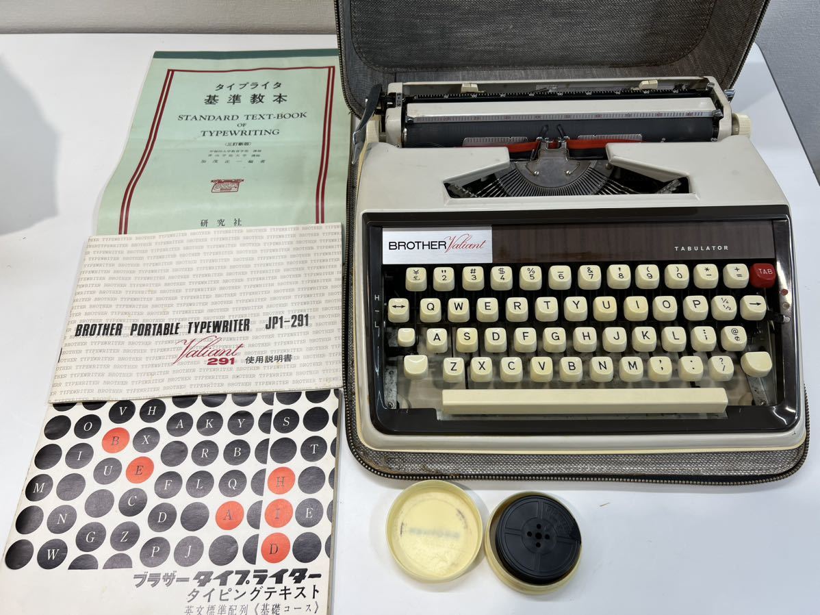Yahoo!オークション - ＃2085【ブラザー タイプライター JP1-291】ジャ...