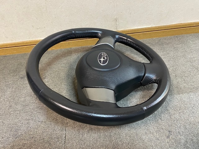 Yahoo!オークション - GH2 インプレッサ XV レザーハンドル ステアリン...