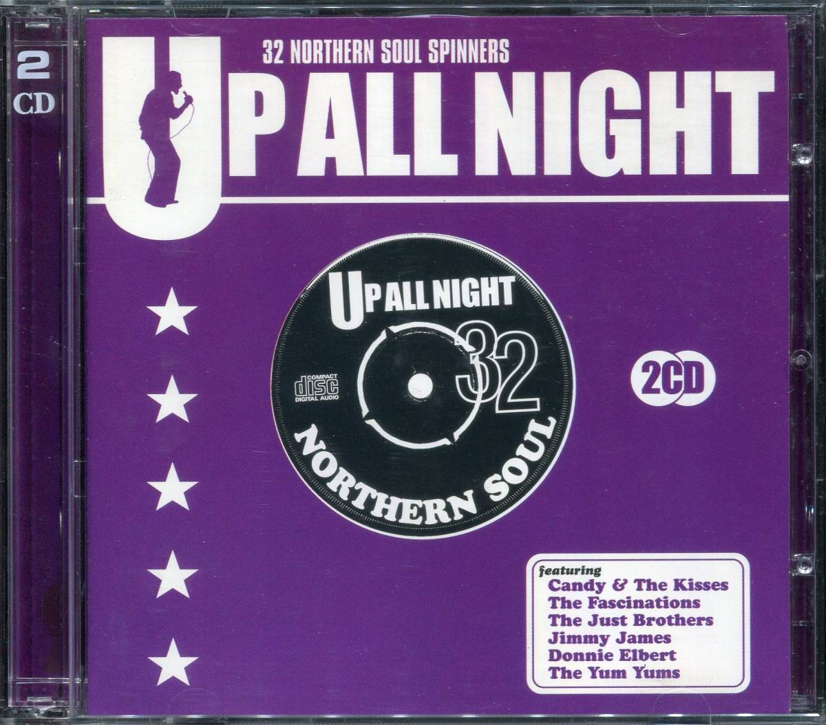 ノーザンソウル V.A. / Up All Night - 32 Northern Soul Spinners 2003 廃盤 UK発 CD2 ...