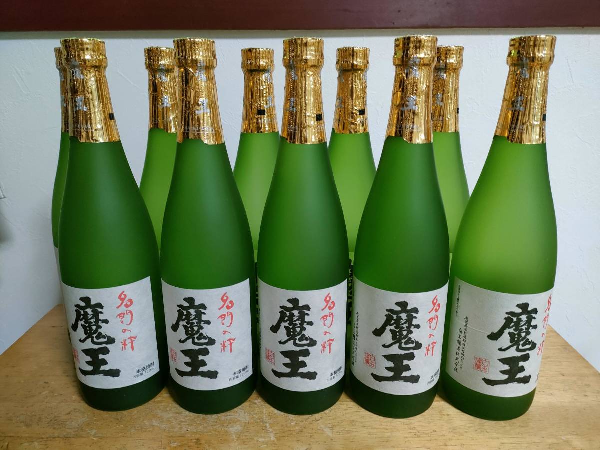 Yahoo!オークション - 即決 芋焼酎 魔王 720ml 10本セット 新品 未開...
