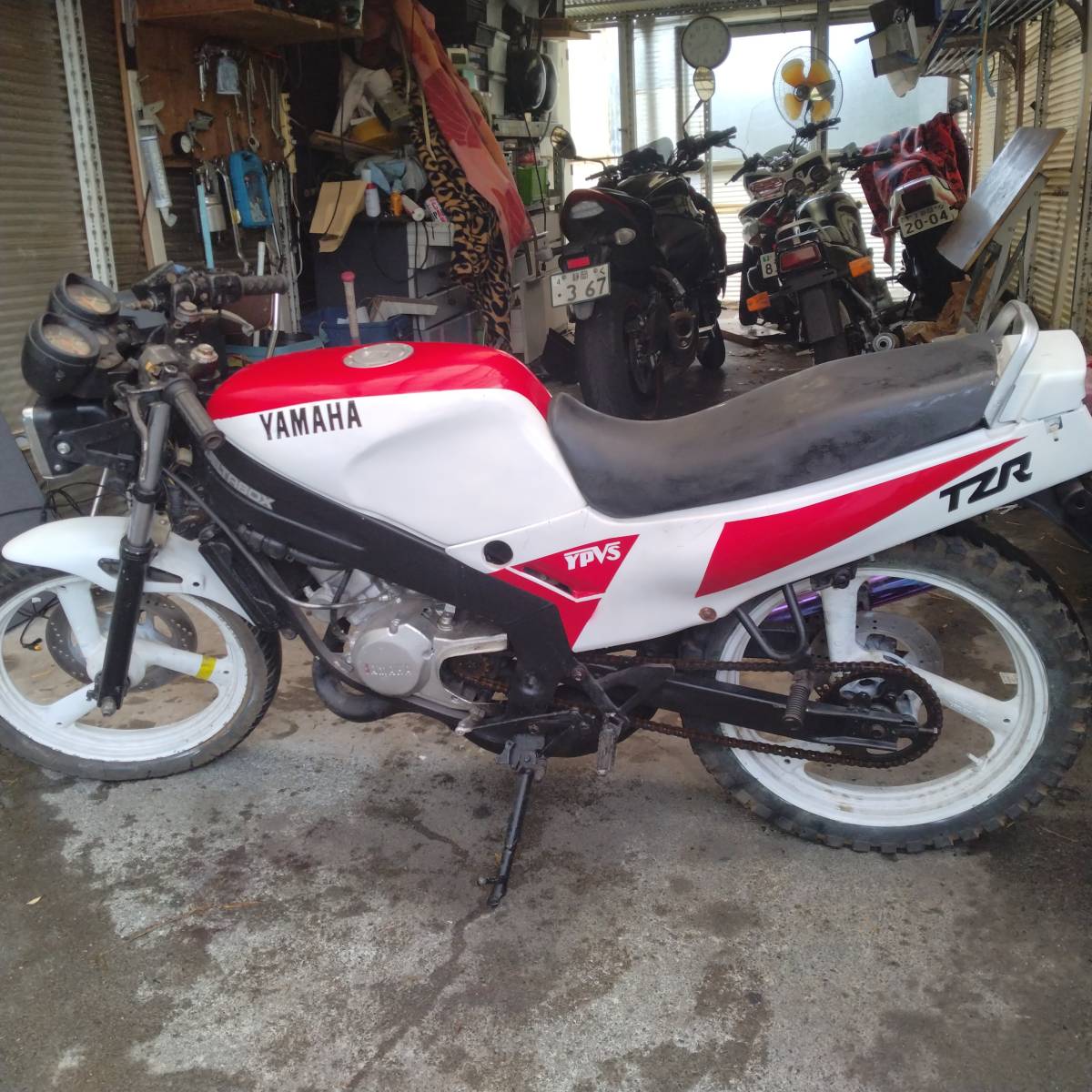 Yahoo!オークション - TZR 125 赤白