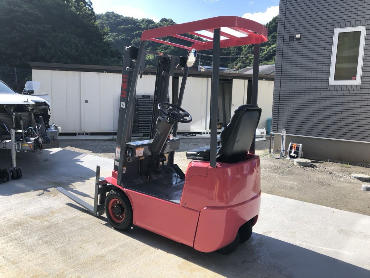 Yahoo!オークション - ニチユ バッテリー フォークリフト 充電式 0.5t ...