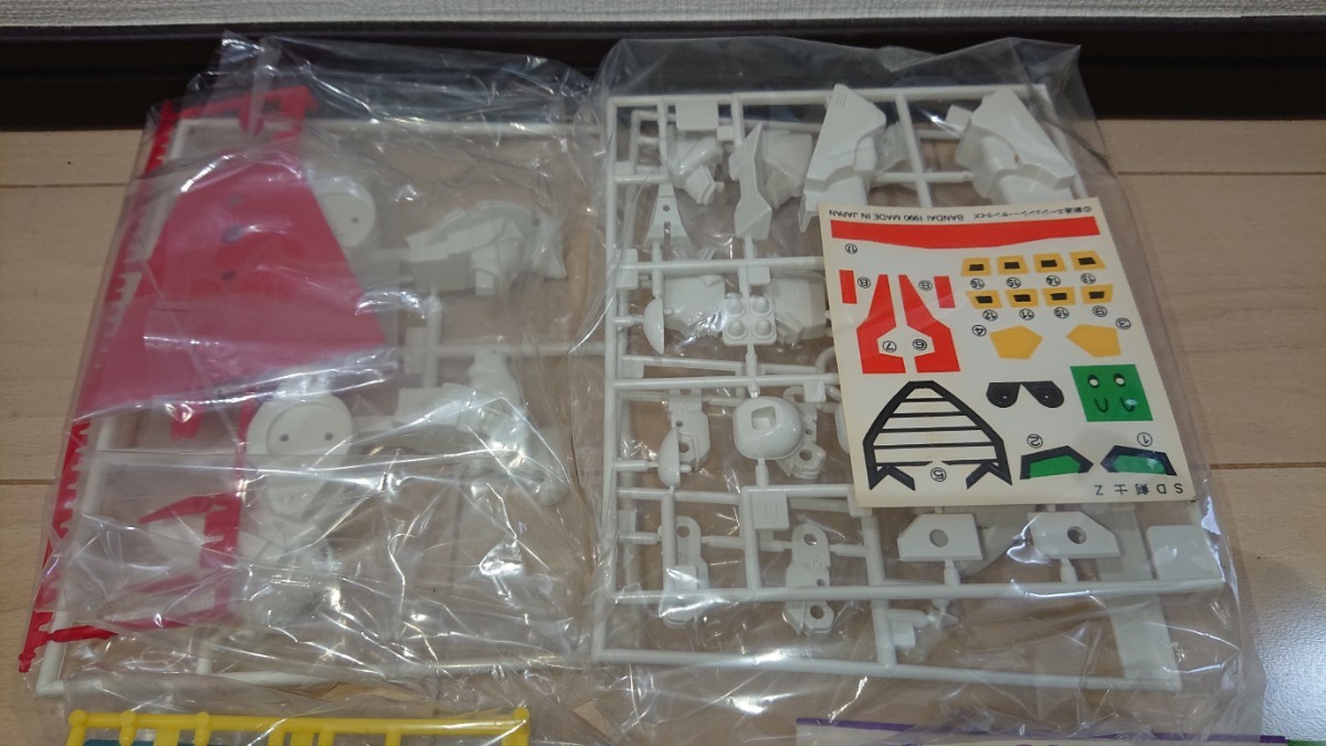 ヤフオク! - 元祖SDガンダム No63 剣士ゼータ 未組立 アルガ...