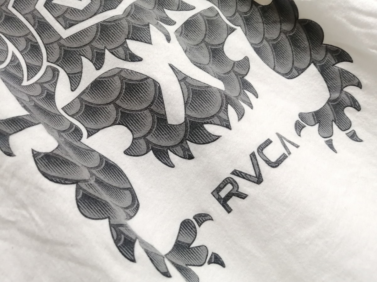 Yahoo!オークション - RVCA ルーカ ロゴ デザイン Tシャツ サイズS