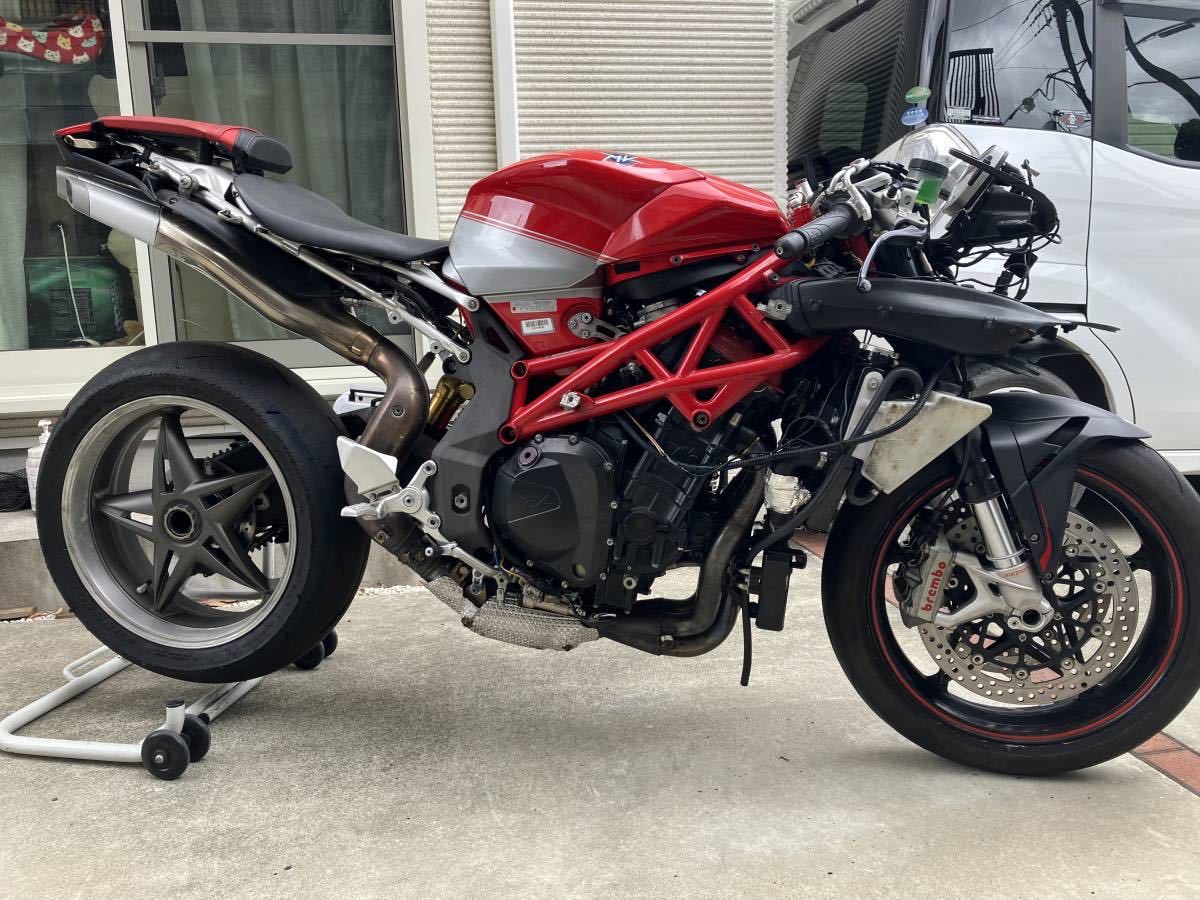 Mvアグスタ F4 2011年式 非タンブリーニ 前期 部品取り車 Mv アグスタ |売買されたオークション情報、yahooの商品情報を