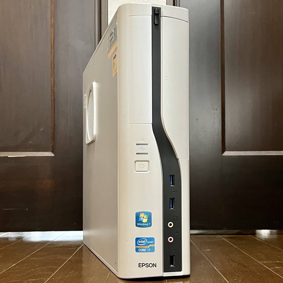 代購代標第一品牌－樂淘letao－★EPSON★スリム型★超高速 i5-4570/高速SSD120GB+HDD750GB/大容量8GBメモリ/Wi-Fi(無線)/HDMI/USB3.0 ...