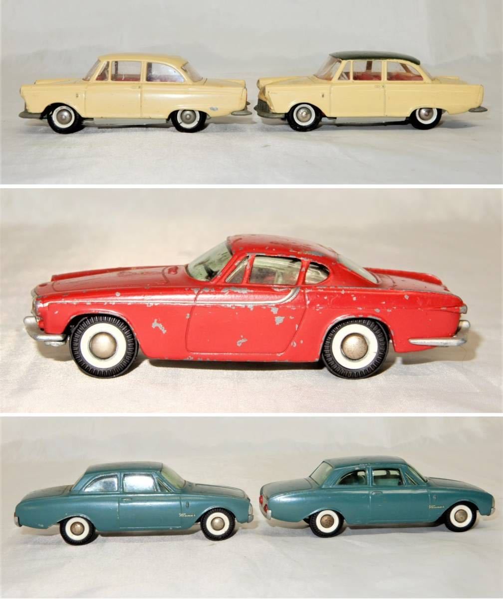 テクノ ミニカー 5品 ボルボ1800/OKWジュニアデラックス/フォード タウナス17M Tekno デンマーク ビンテージ 赤 クリーム 緑(乗用車)｜売買されたオークション情報 ...