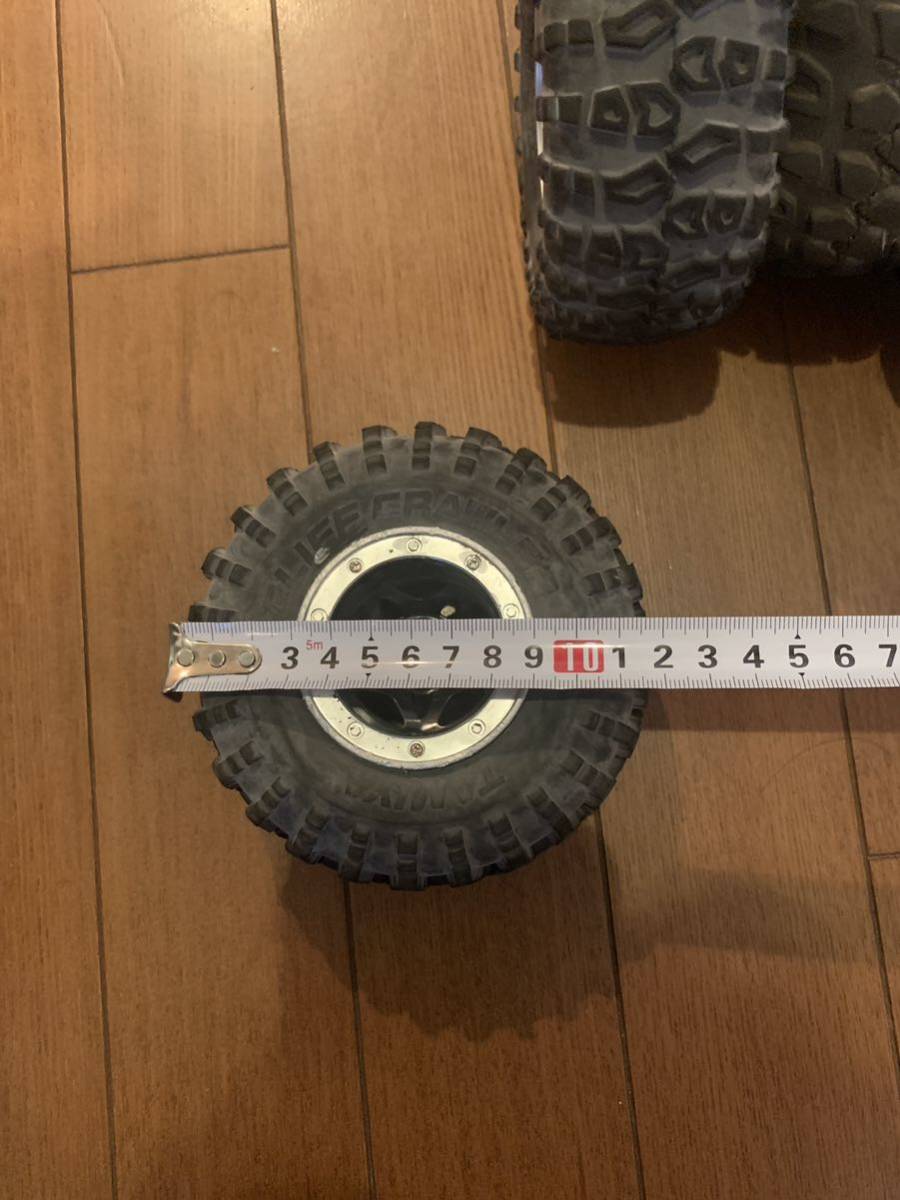 Yahoo!オークション - タミヤ CR-01 タイヤホイール セット クローラー