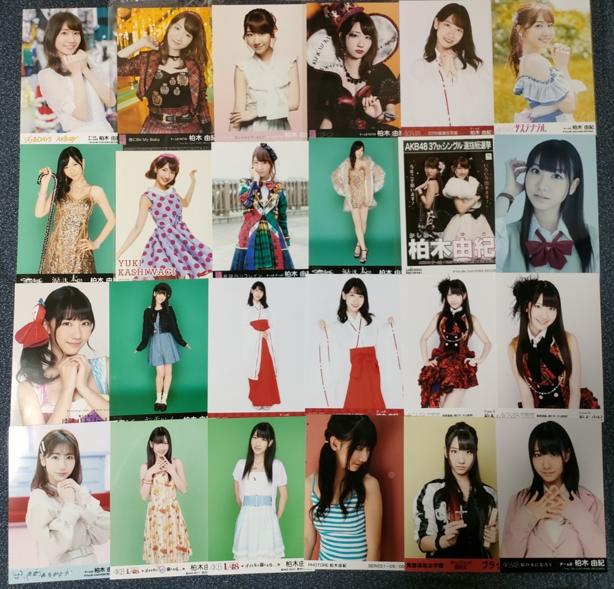 AKB48 柏木由紀 生写真39枚 トレカ6枚 ブロマイド グッズ 特典 非売品 NMB サイン 箔押 レア カード 水着 グラビア 公式(柏木由紀)｜売買されたオークション情報、yahooの ...
