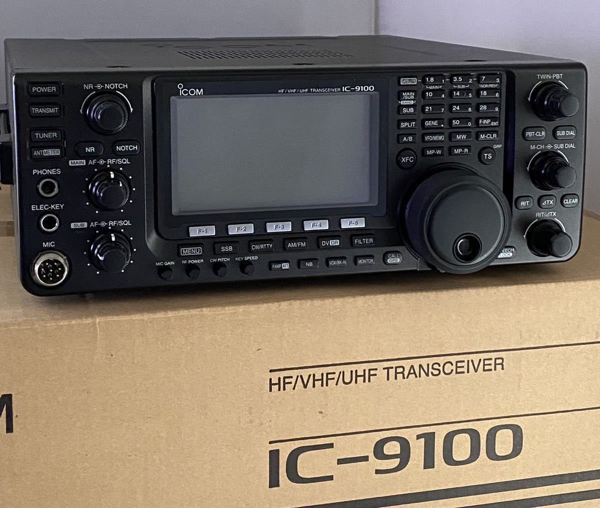 Yahoo!オークション - ICOM アイコム IC-9100 HF/VHF/UHF トランシーバ...