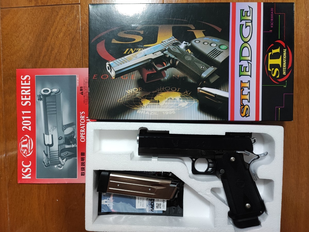 Yahoo!オークション - KSC STI EDGE ガスブローバック 2011 エッジ ハ...