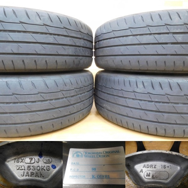 日本代購代標第一品牌【樂淘letao】－13-677 希少!! 軽量★ADVAN アドバン RZ★16in7J+35 PCD98-4H★FIAT フィアット アバルト595 500 TE37CE28