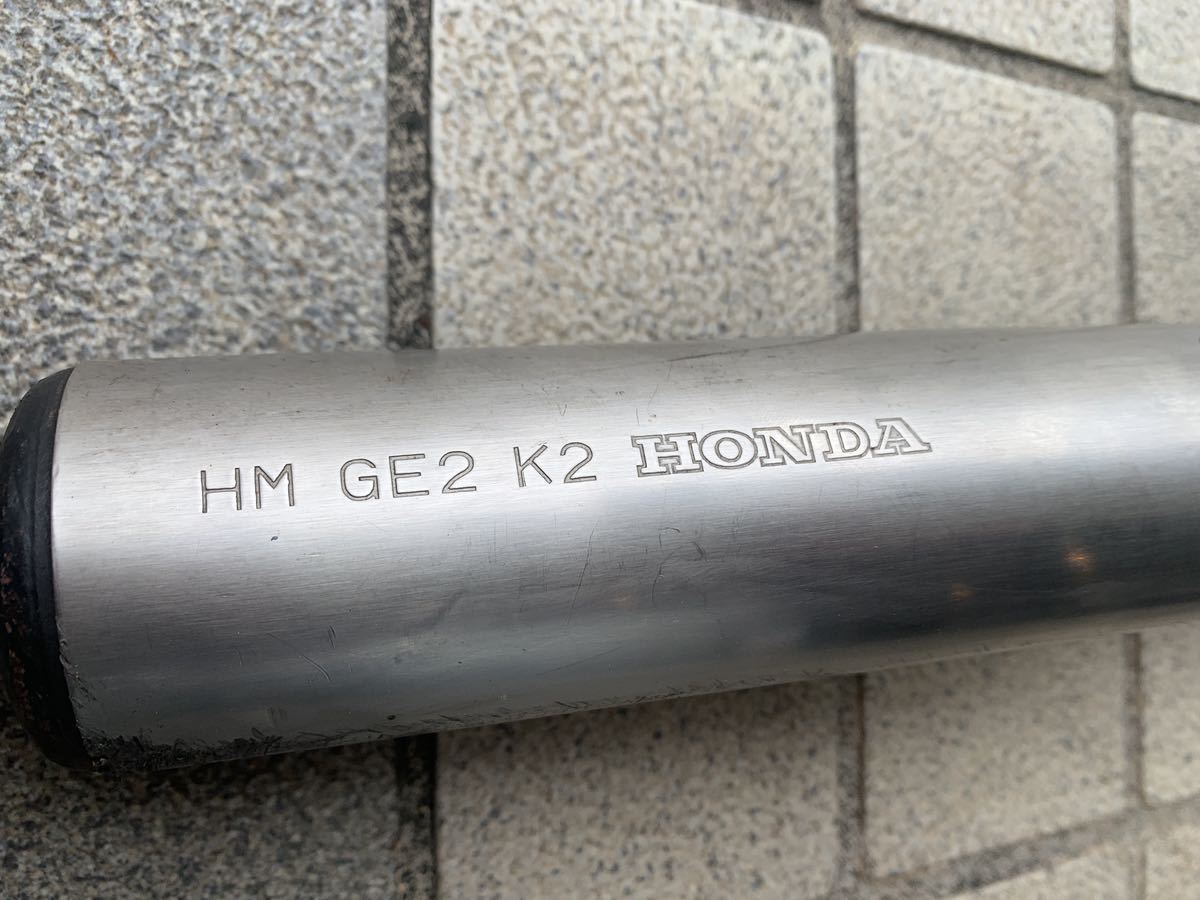 Yahoo!オークション - ノーマルマフラー チャンバー GE2 K2 純正