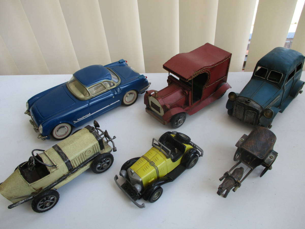 Yahoo!オークション - N362 棚12 現状品 ブリキのおもちゃ ブリキの車 ...