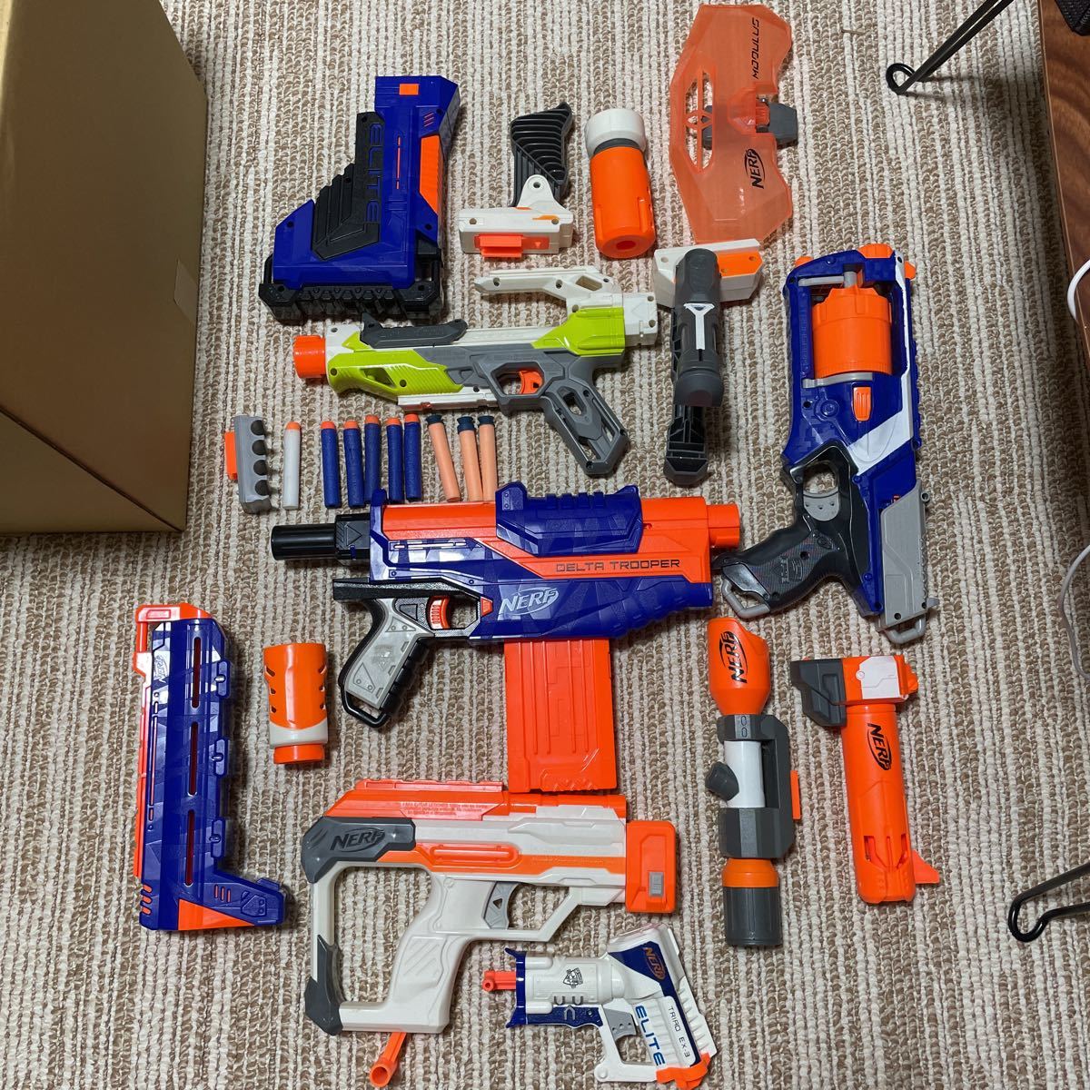 Yahoo!オークション - ナーフ NERF トイガン タカラトミー セットで