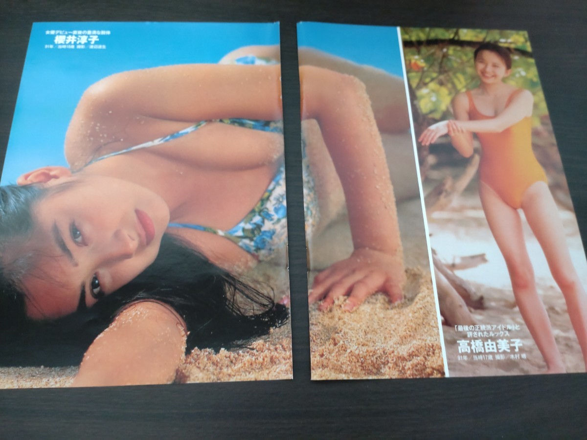 櫻井淳子 高橋由美子 相本久美子 アグネス チャン 林寛子 杉本彩 切り抜き6P 水着 G344(タレント)｜売買されたオークション情報、yahooの商品情報をアーカイブ公開 - オークファン ...