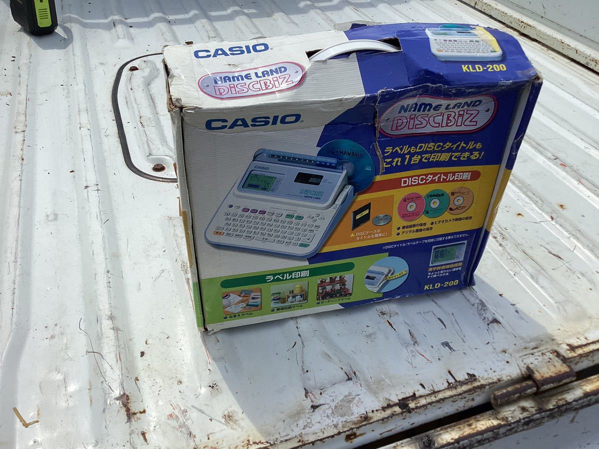 Yahoo!オークション - カシオCASIO ラベル【KLD-200】美品