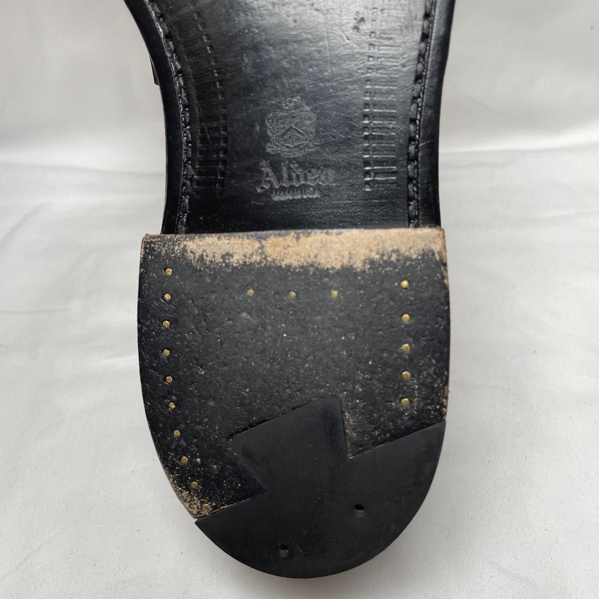 美品】ALDEN 99267ペニーローファー ハーフサドル VANラスト 美品】ALDEN 99267ペニーローファー ハーフサドル VANラスト