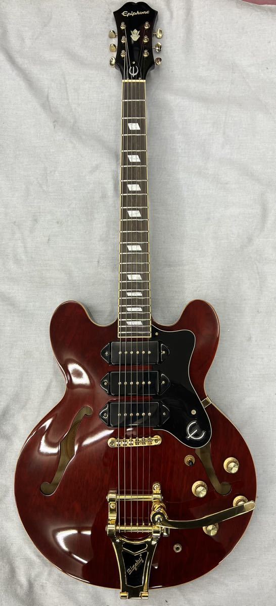 Yahoo!オークション - エピフォン リビエラカスタム P93
