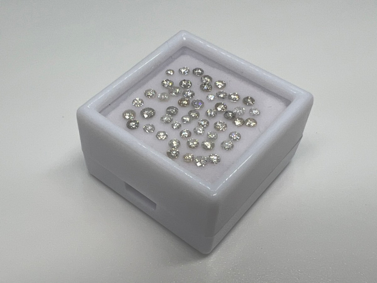 Yahoo!オークション - C7 合計約1.58ct 天然 ダイヤモンド ルース 最落...