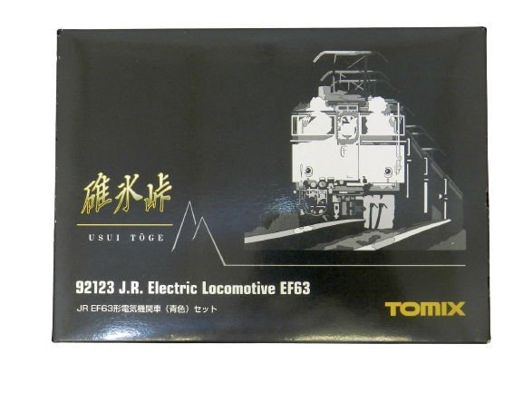 Yahoo!オークション - 【訳有】 Nゲージ TOMIX / トミックス JR EF63形...