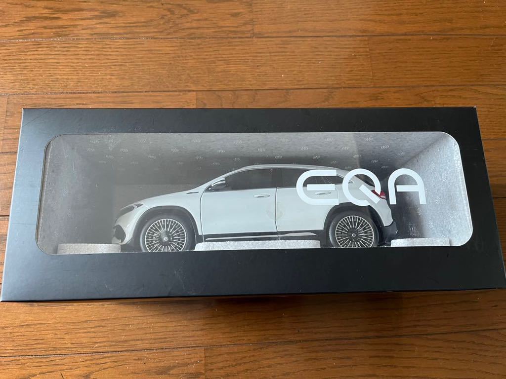 Yahoo!オークション - NZG 1/18 メルセデス ベンツ EQA H243 2021 ホワ...