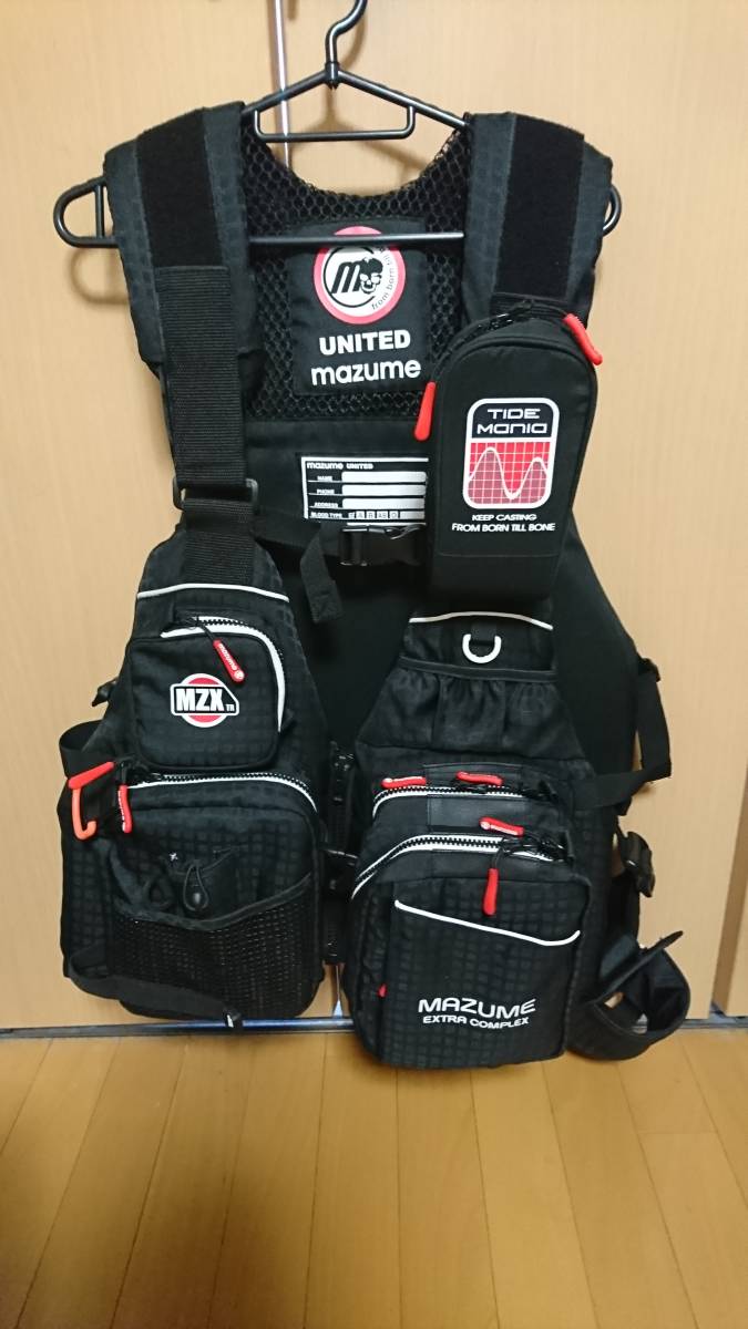 Yahoo!オークション - mazume MZXタイドマニア ライフジャケット ブラ...