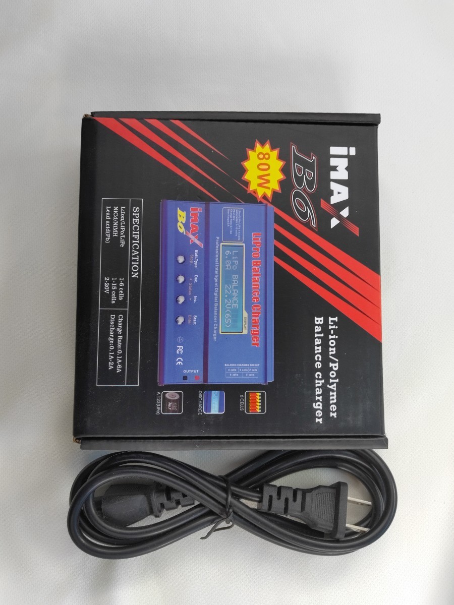 Yahoo!オークション - IMAX B6 MAX80W充電器