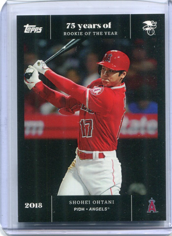 2022 Topps MLB Rookie of the Year 75th Anniversary 54 Shohei Ohtani 大谷翔平(Topps)｜売買されたオークション情報 ...
