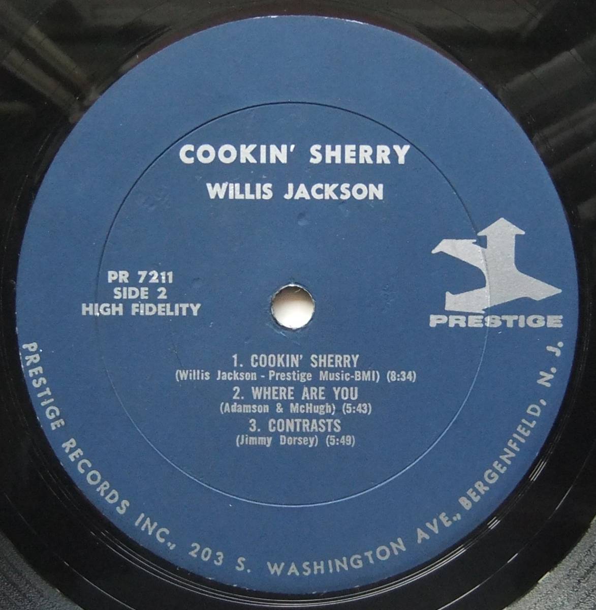 Yahoo!オークション - WILLIS JACKSON / Cookin' Sherry Prestige PR ...