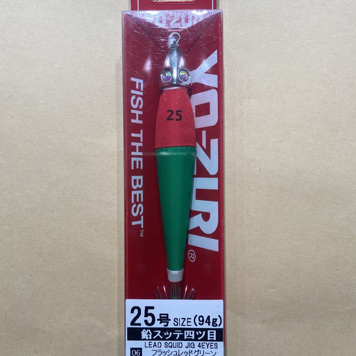 Yahoo!オークション - 鉛スッテ四ツ目 25号 94g ヨーズリ イカメタル ...