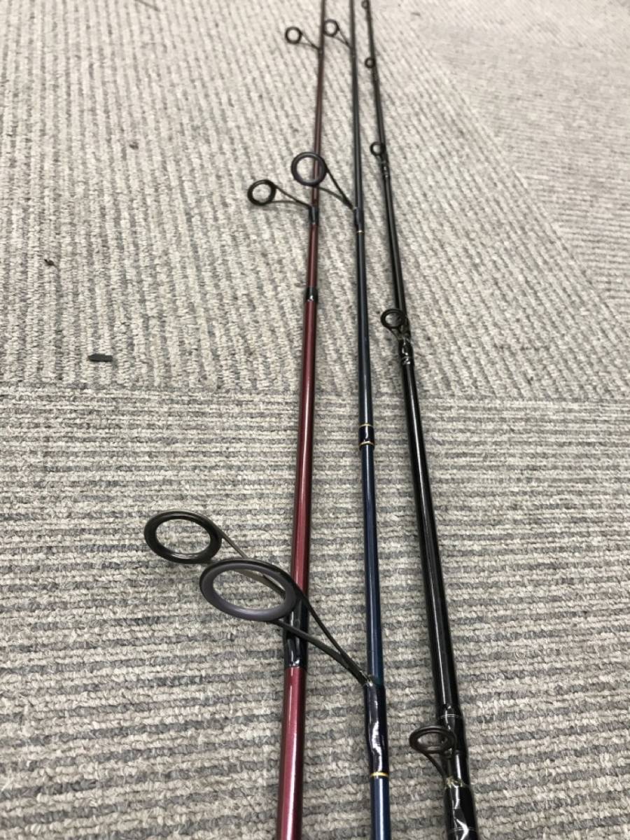 0803-129MK⑥21585 釣竿まとめ 3点セット バスロッド シマノ Scorpion EV スコーピオン DAIKO PRESTIGE MASTERS BASS PRO SHOPS ...