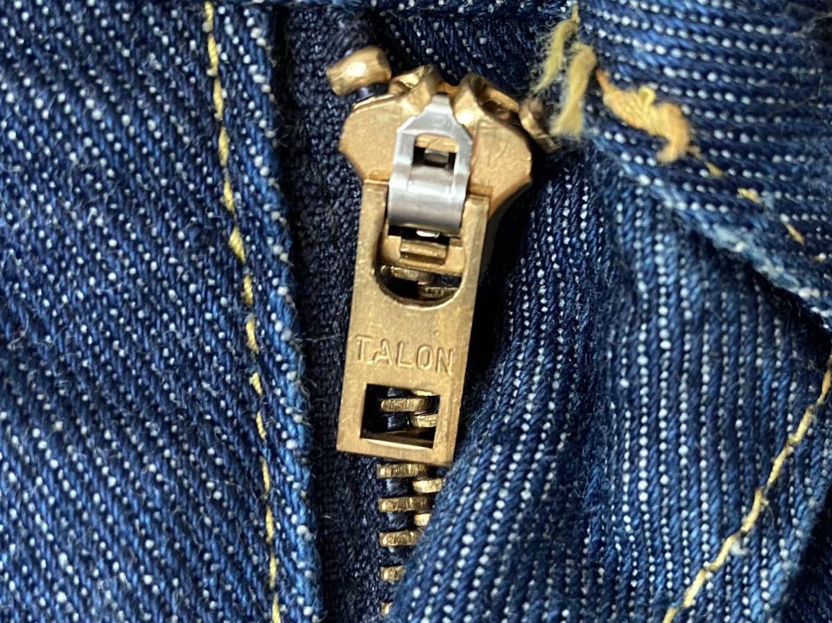 レア 濃紺 青片耳 1970s Lee 200サイド黒 30 アメリカ製 耳付き レア 濃紺 青片耳 1970s Lee 200サイド黒 30 アメリカ製 耳付き